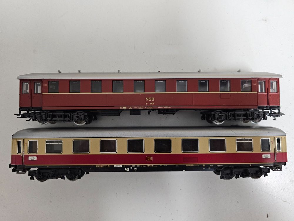 Märklin 2 voitures DB/NSB dès 1.-fr | Kaufen auf Ricardo