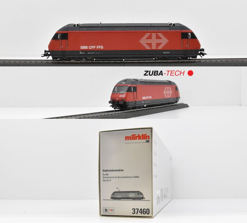 Märklin 37460 E-Lok Re 460 SBB, H0 WS Digital Sound mit OVP (Gebraucht) in St. Gallen für CHF ...