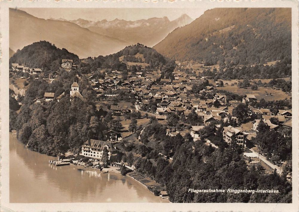 Ringgenberg Interlaken, Flugaufnahme (Gebraucht) in Ottikon b.Kemptth ...