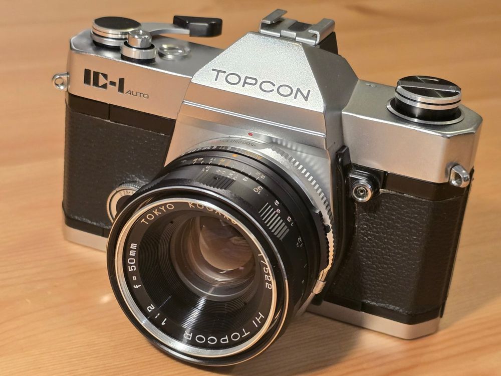 [Filmgetested] TOPCON IC-1 auto + TOPCOR 50mm f/2 (Gebraucht) in ...