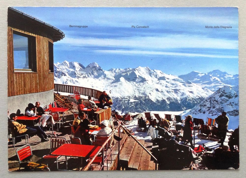 St. Moritz, Piz Nair 3057 m, Gipfelrestaurant | Kaufen auf Ricardo