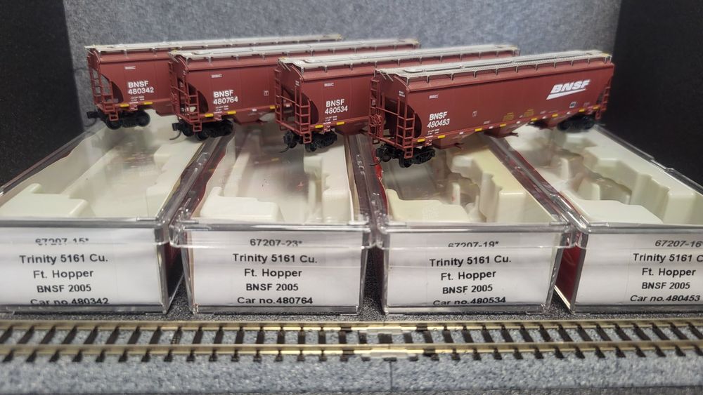 4x Trinity hoppers BNSF- Intermountain | Kaufen auf Ricardo