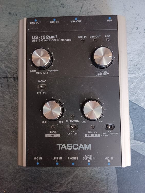 Tascam US-122 MK2 Audiointerface | Kaufen auf Ricardo