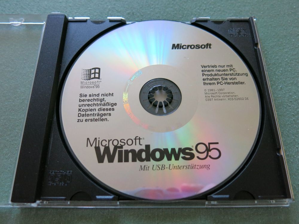 Windows 95 OEM | Kaufen auf Ricardo