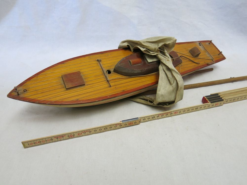 Fund Alt Patina Rar Rostig Kurios 60er Segelschiff-Boot (Gebraucht) in ...