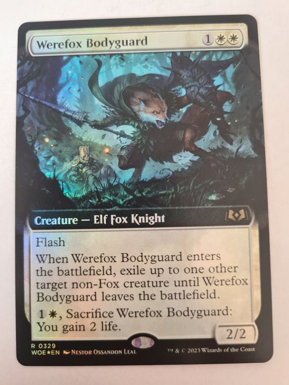 Werefox Bodyguard, FOIL, WOE-0329 (Neu (gemäss Beschreibung)) in ...