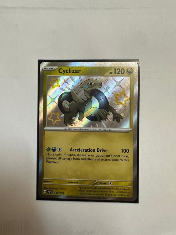 Pokémon Cyclizar shiny 195/091 Paldea fates | Kaufen auf Ricardo