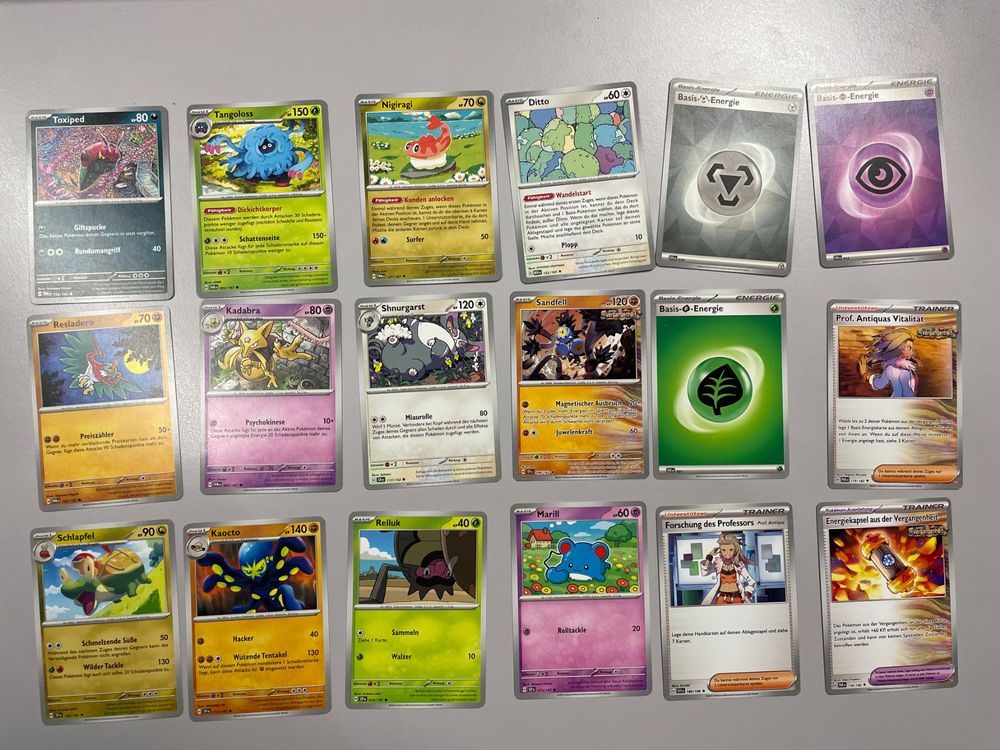 Pokemon Karten Set (Versand gratis) (Neu (gemäss Beschreibung)) in Chur für CHF 1 – mit ...