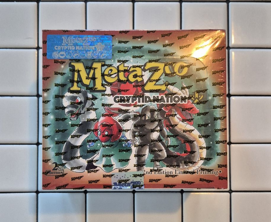 Metazoo cryptid nation - blue sticker edition - 3000 limited (Neuf avec ...