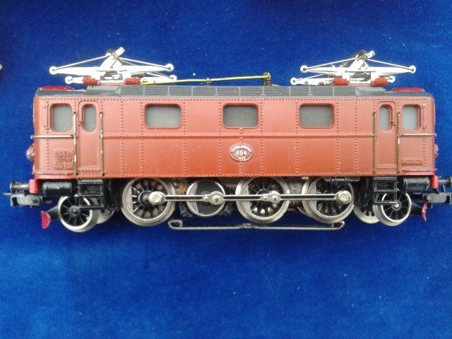 Märklin 3018 E-Lok Baureihe Da SJ braun GS 800/ 884 H0 (Gebraucht) in ...