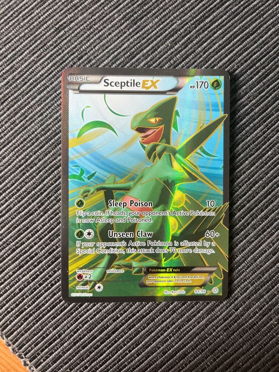 Pokemon Sceptile EX Fullart XY Ancient Origins near Mint (Gebraucht) in ...