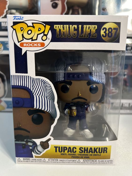 Funko POP! Rocks Thug Life Tupac Shakur (Neu und originalverpackt) in ...