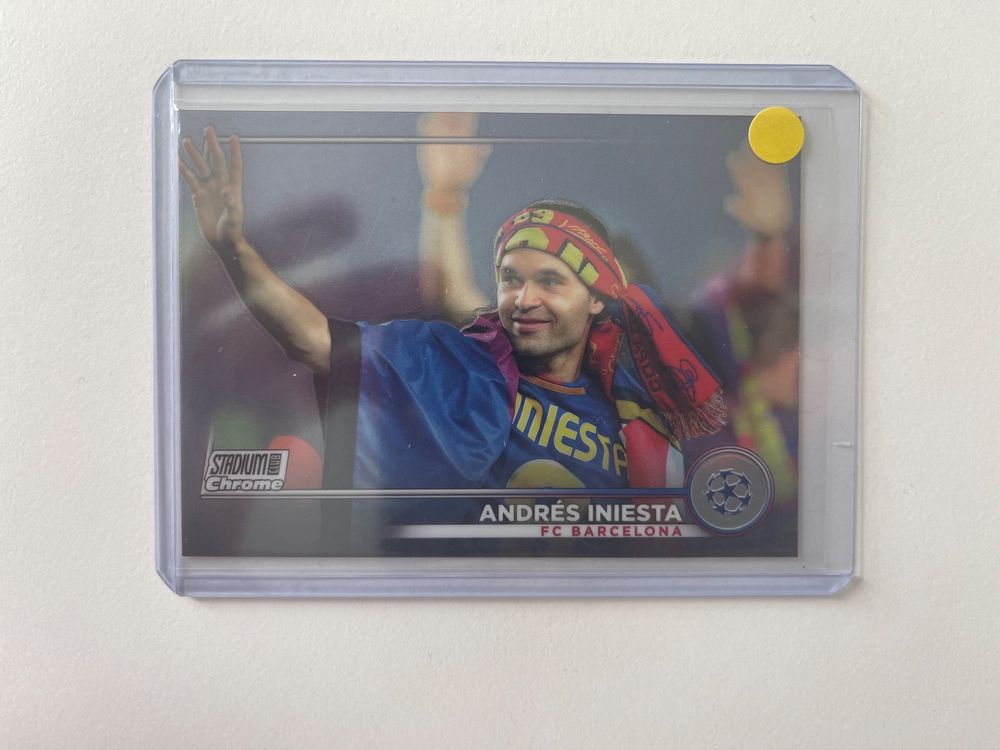 2022-23 Topps Stadium Chrome Andres Iniesta Barcelona FC | Kaufen auf ...