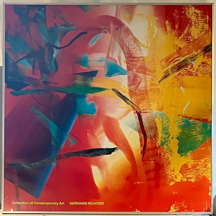 Gerhard Richter (1932) Grosse Ausstellug Plakat (Gebraucht) in Root für CHF 24 – mit Lieferung ...