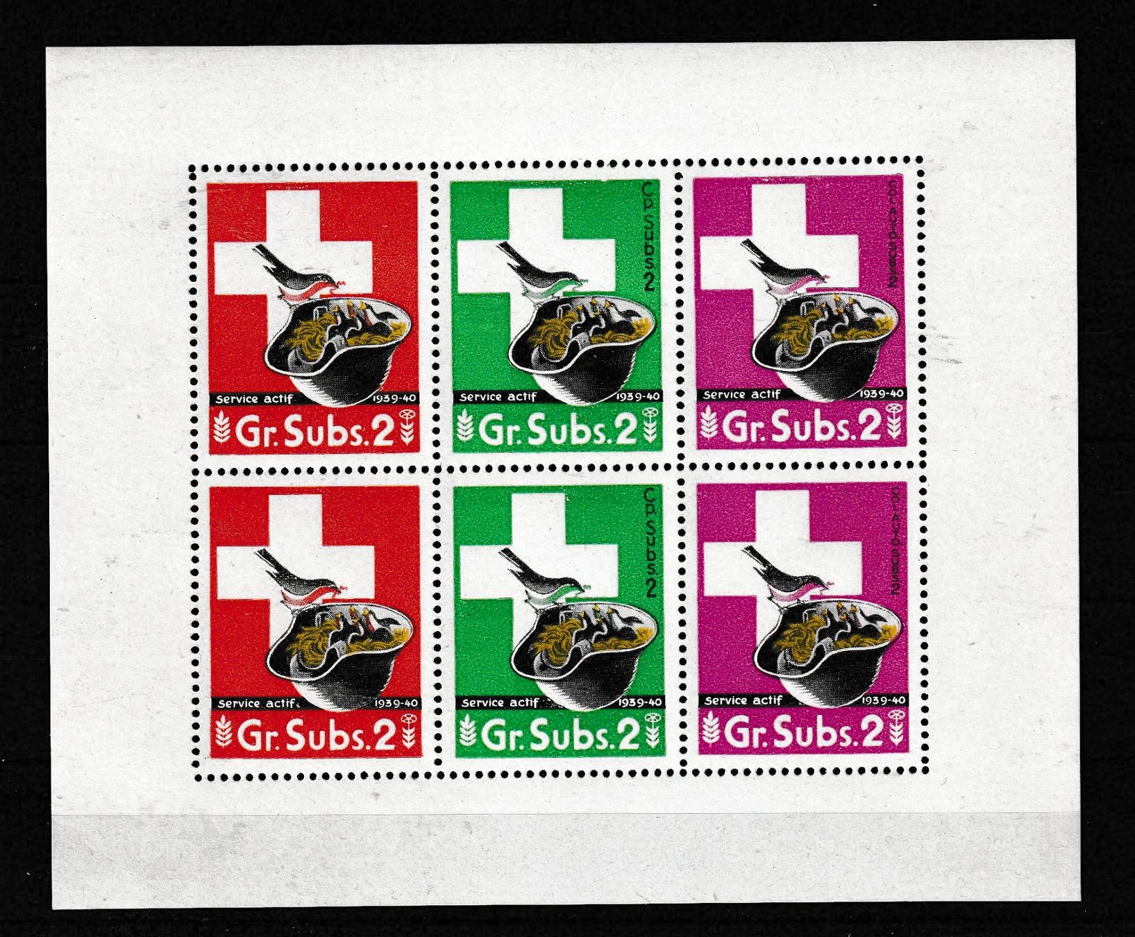 VERPFL GR SUBS 2, Wit 12b/3, Fr 20.-- (Neu (gemäss Beschreibung)) in Bure für CHF 0.5 – mit ...