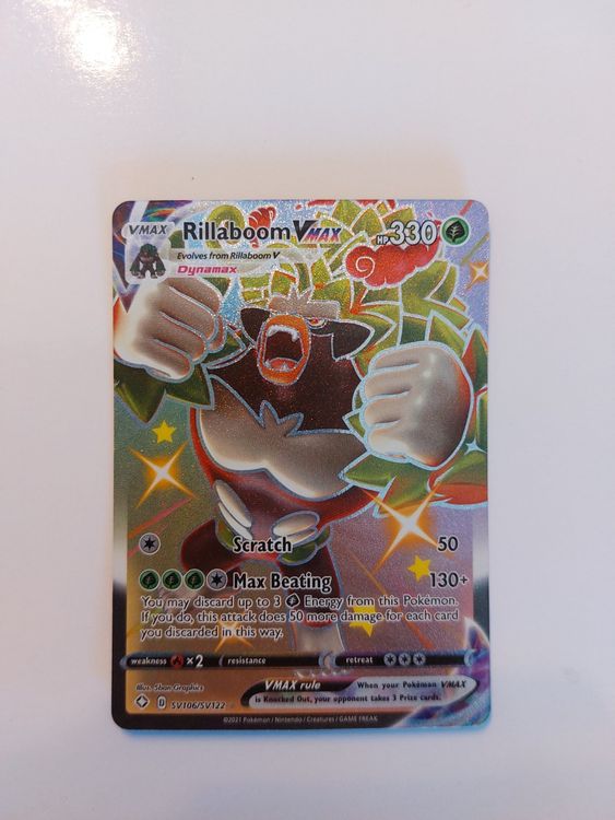 Rillaboom Vmax - Shining Fates - Ab 1 | Kaufen auf Ricardo