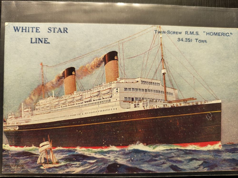 WHITE STAR LINE - RMS HOMERIC (Gebraucht) in Doppleschwand für CHF 6 ...