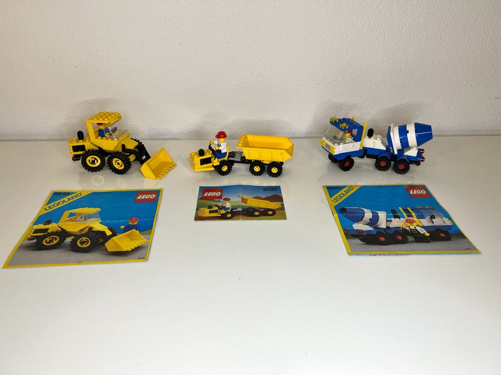 Lego / Legoland - Baumaschinenset Nr. 6658/6532/6682 (Gebraucht) in für ...