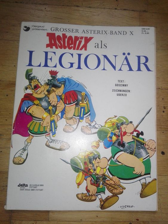 Asterix als Legionär (Band 10) geklebt / Softcover ©'1989 (Gebraucht) in St.Gallen für CHF 2.5 ...