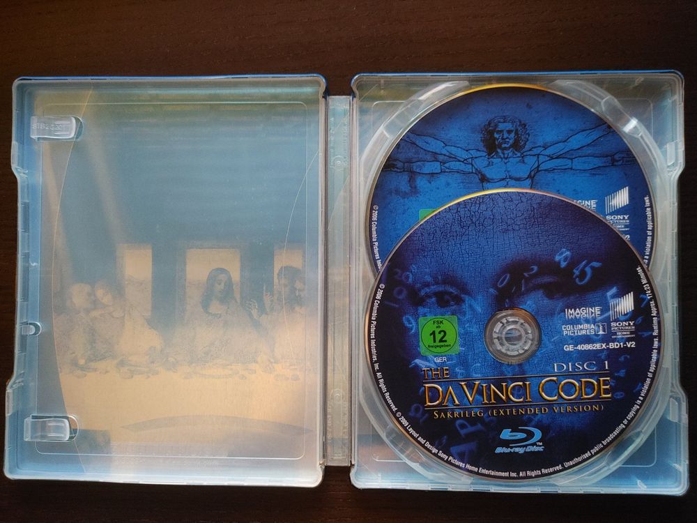 The Da Vinci Code - Sakrileg - Steelbook (Blu Ray) (Gebraucht) in Ibach ...