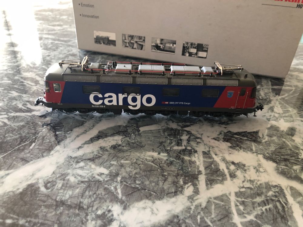 MÄRKLIN 37321 Ellok SBB Re620 (Re6/6) Cargo Auvernier Neu (Neu und ...
