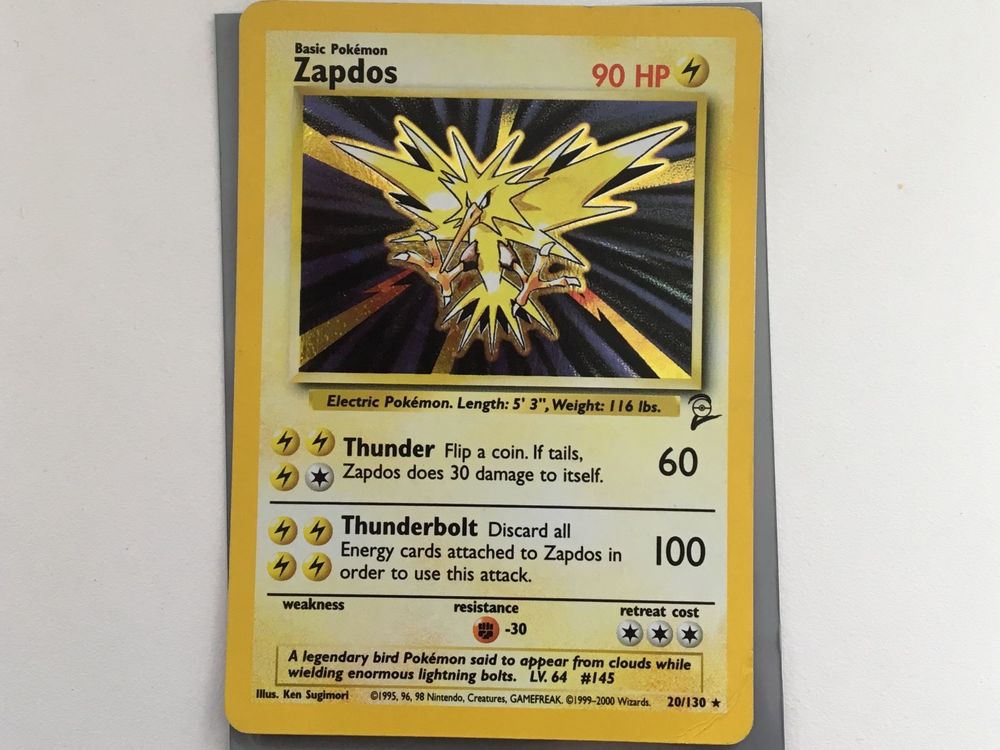 Zapdos Base Set Series ab 1 CHF | Kaufen auf Ricardo