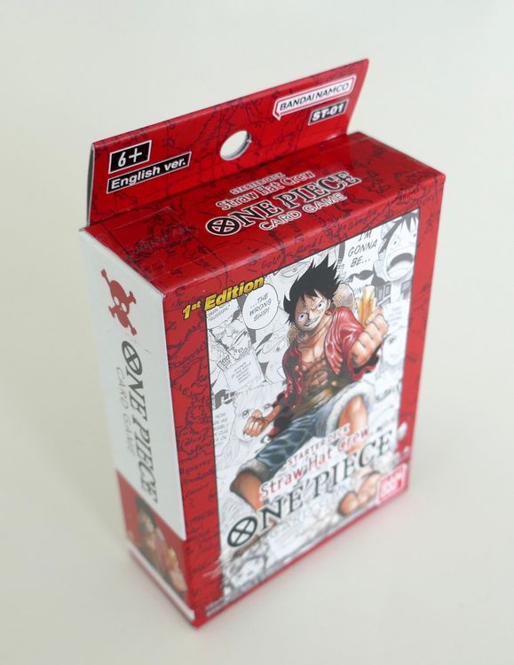 One Piece TCG Card Game Super Pre-Release Starter Deck ST-01 (Neuf avec emballage d'origine) à ...