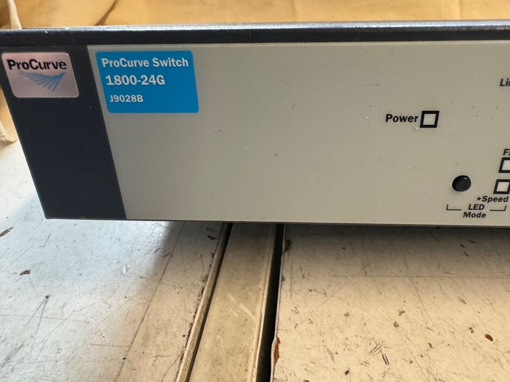 HP ProCurve Switch 1800-24G (Gebraucht) in Steffisburg für CHF 1 – mit ...