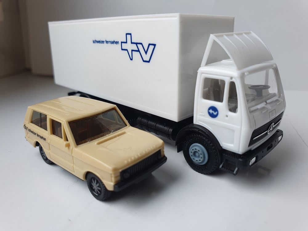 CH-Serie / Schweizer Fernsehen /MB-Lastwagen und Range Rover (Neu und ...