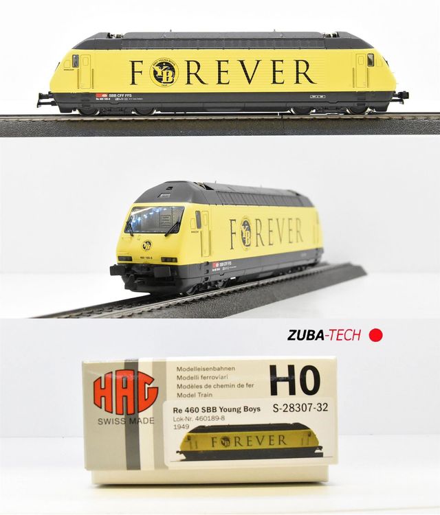 HAG S-28307-32 E-Lok Re 460 SBB H0 WS (Neu (gemäss Beschreibung)) in St ...
