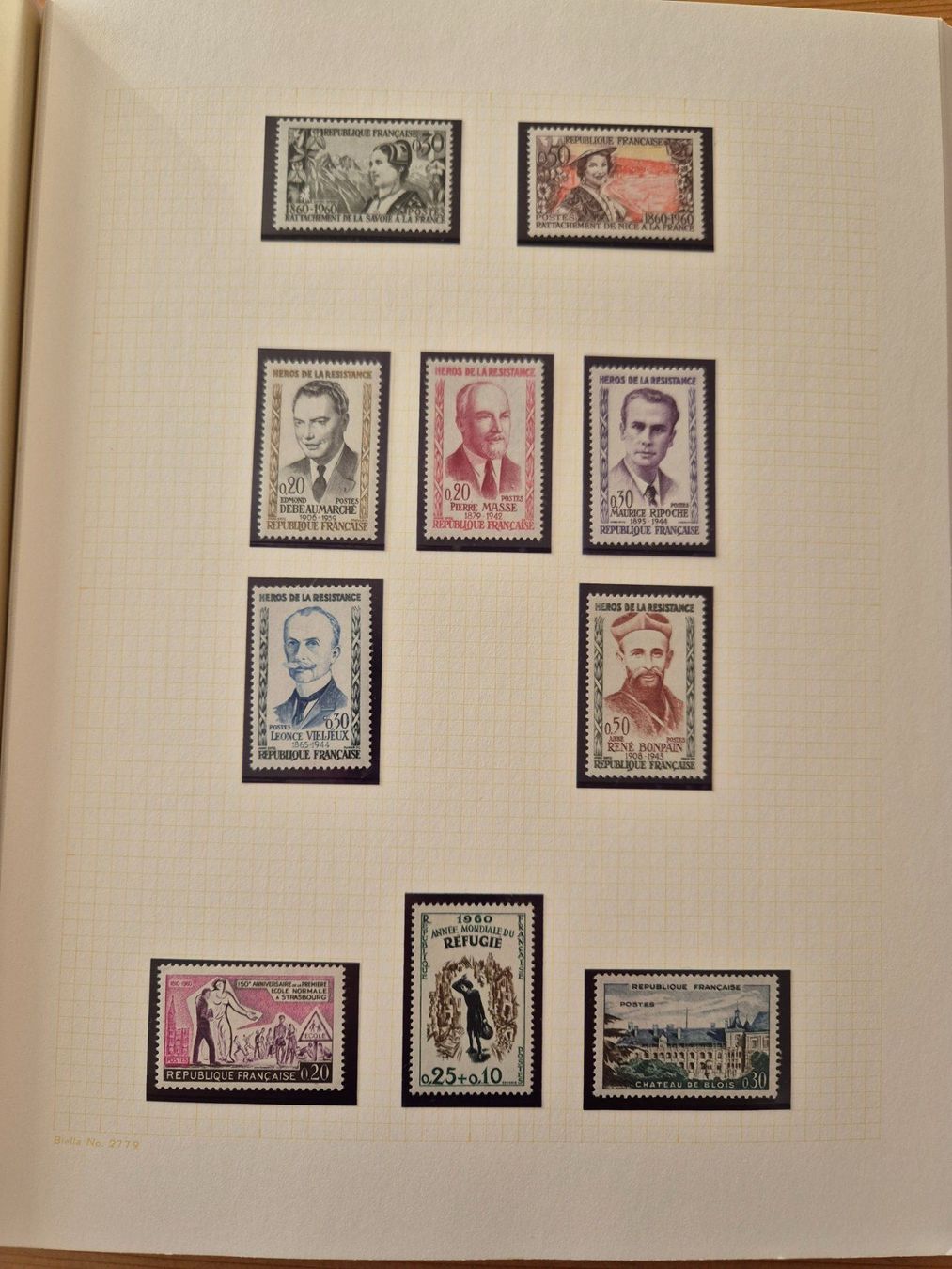 Frankreich Briefmarken ** Julier Album ab 1960-69 ge.Bilder (Gebraucht ...