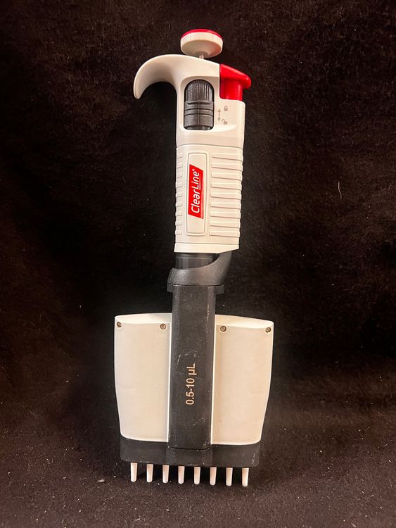 Clearline Pipette, 8 Channel, 0.5-10µl (Gebraucht) in für CHF 5 – mit ...