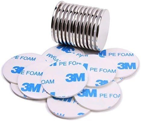 10pcs 15x2 mm Magnete Stark,Neodym Magnet Stark m. Klebstoff | Kaufen ...