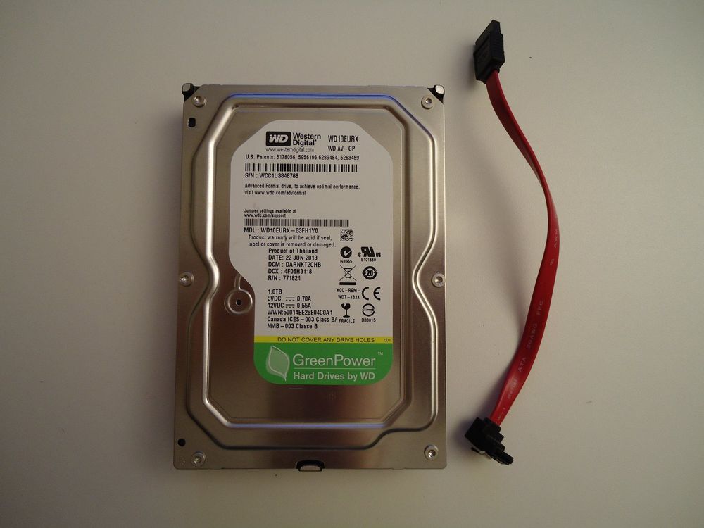 HDD WD Western Digital WD10EURX 1TB | Kaufen auf Ricardo