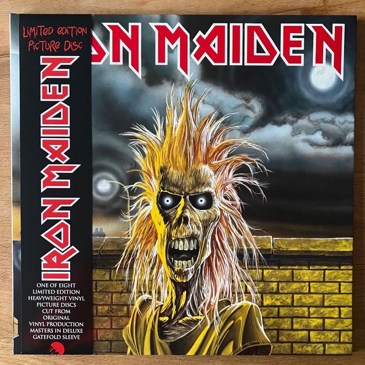 Iron Maiden - Same / EU-Press. 2012 - Lim. Picture Disc NEW (Neu ...