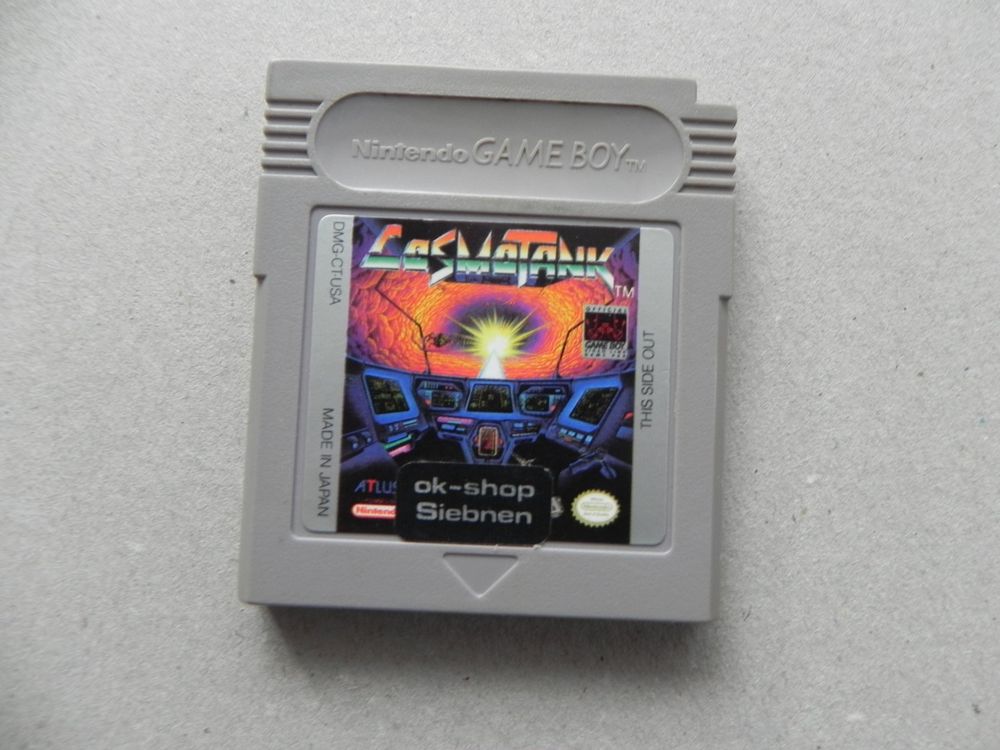 Nintendo Gameboy Game Boy Spiel Cosmotank (Gebraucht) in Siebnen für ...