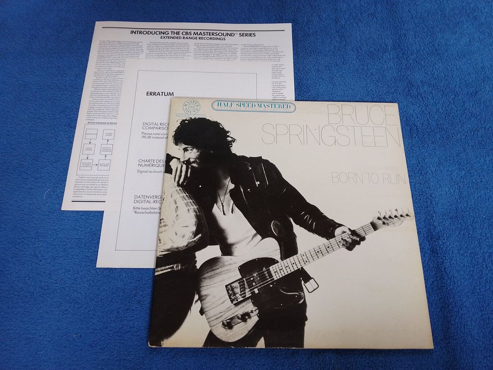 BRUCE SPRINGSTEEN - born to run 12" HALF SPEED MASTERED | Kaufen auf Ricardo