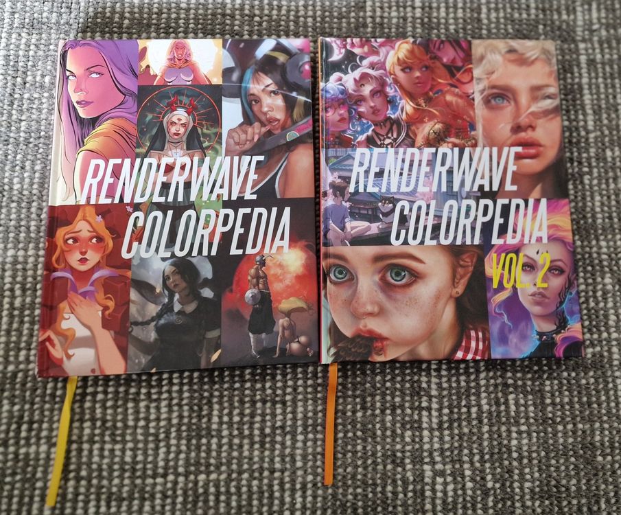 Renderwave - Colorpedia 1 & 2 | Exklusiver Guide Digital Art (Gebraucht ...