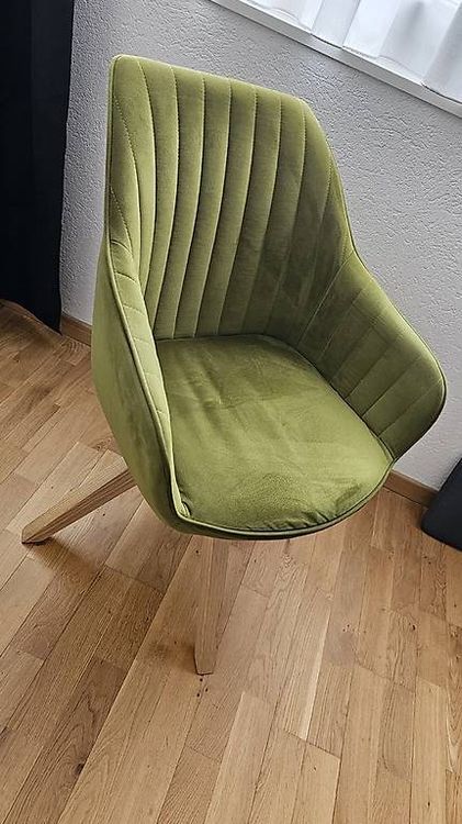 Armlehnstuhl Chill in Grün/Eiche (Gebraucht) in Gockhausen für CHF 70 – nur Abholung auf Ricardo ...