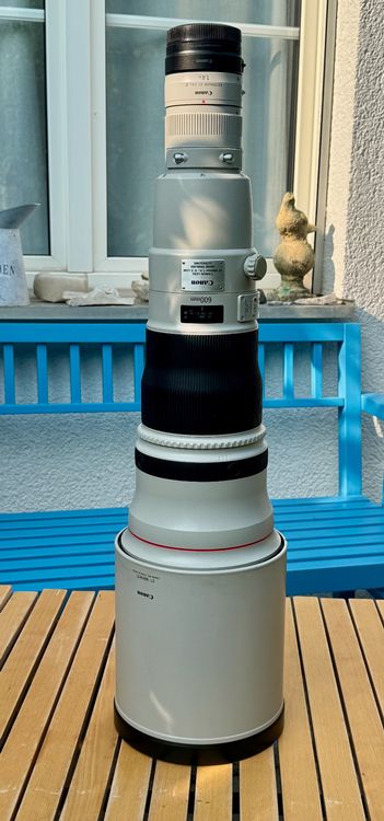 Canon EF 600mm f/4 L IS II USM + RF-Adapter und 1.4 Extender (Gebraucht) in Wallisellen für CHF ...