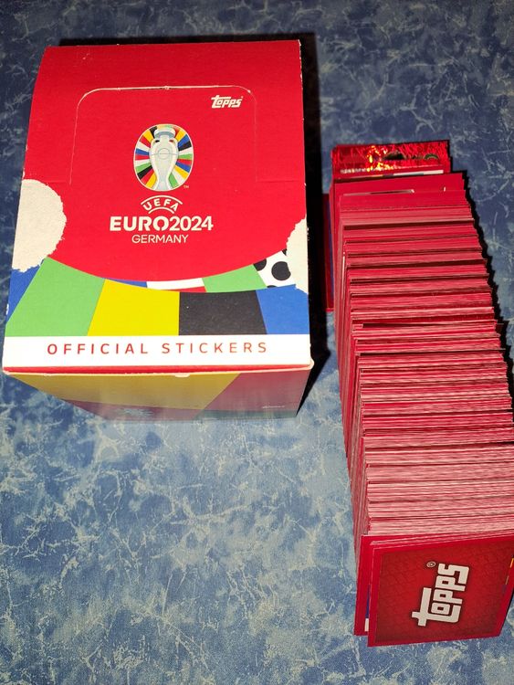 Topps UEFA Euros 2024 Sticker komplett mit Album | Kaufen auf Ricardo