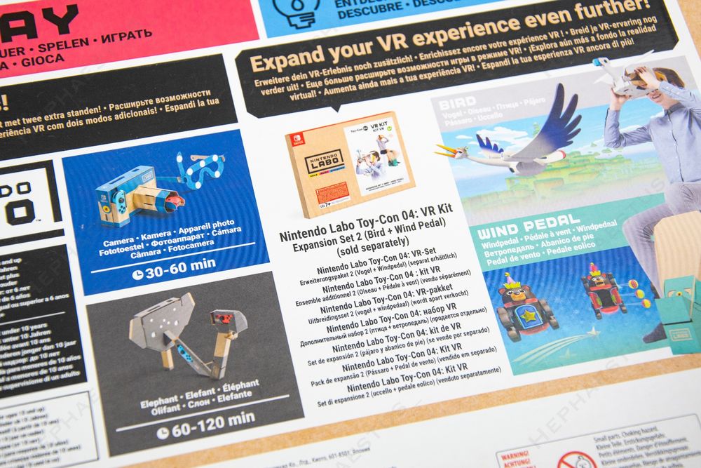 Nintendo Labo Toy-Con 04: VR Kit - Erweiterungspaket 1 NEU (Neu und ...