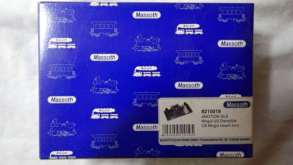 Massoth 8210019 eMOTION XLS Sounddecoder Dampflok Mogul (Neu und ...