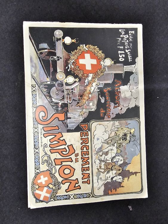 Antiks Simplon Tunelbuch | Kaufen auf Ricardo