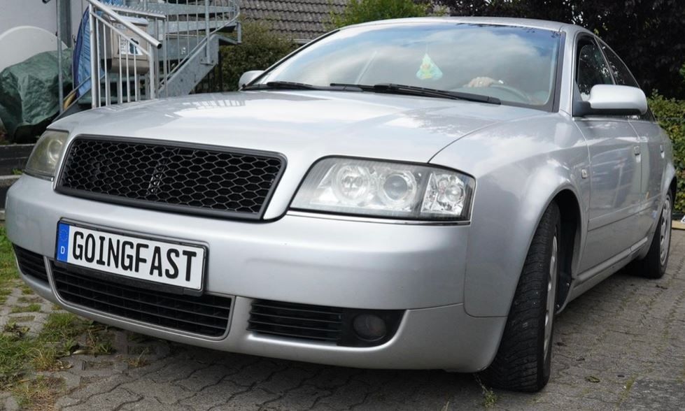 Für Audi A6 4B C5 Wabengrill Grill 01-05 (Neu (gemäss Beschreibung)) in ...