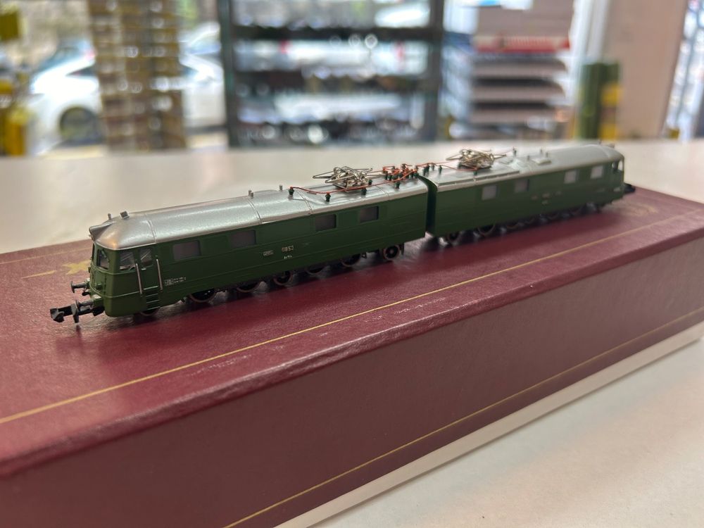 Fulgurex N rare Ae 8/14 landy loco SBB-CFF 11852 verte NIB (Gebraucht ...