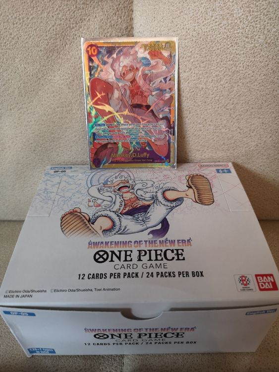 OP05-119 SEC Monkey.D.Luffy One Piece Plus OP05 Box mit SR | Kaufen auf ...