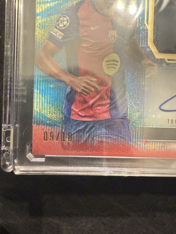 LAMINE YAMAL 9/10 TOPPS INCEPTION AUTOGRAPH PATCH 2024/25 (Neu (gemäss ...