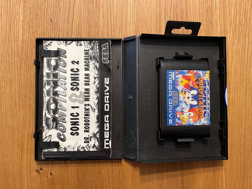Sega Mega Drive - Sonic Compilation - PAL | Kaufen auf Ricardo