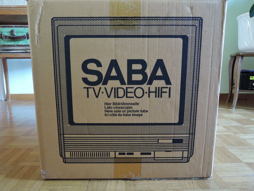 Röhren-Fernseher SABA M 3705 M Vintage Baujahr 1992 Color TV | Kaufen ...